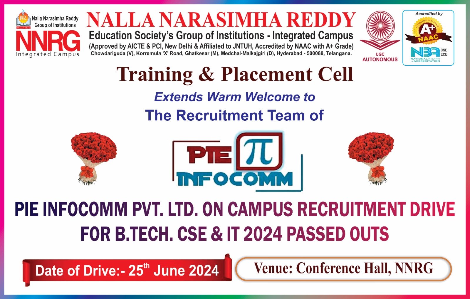 NNRG College of Engineering, Hyderabad, India